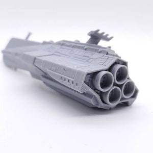 Tristar Class - 1", 3", 6" or 12" Model - Custom Kit Robotech Space ...