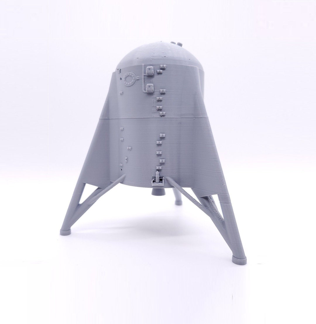 Starhopper - 1", 3", 6" or 9" Model - Custom Kit Spacex Space Rocket ...