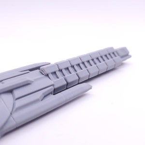 Quarian Cruiser 3, 6, 12 or 18 Model Custom Spaceship Sci-fi Model Kit ...