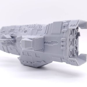 Taiidan Qwaar Jet - 1", 3", 6" or 12" Model - Custom Kit Homeworld Ship ...