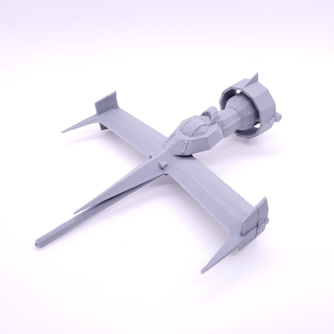 Swordfish II - 1", 3", 6", 9" or 12" Model - Custom Spaceship Sci-fi ...