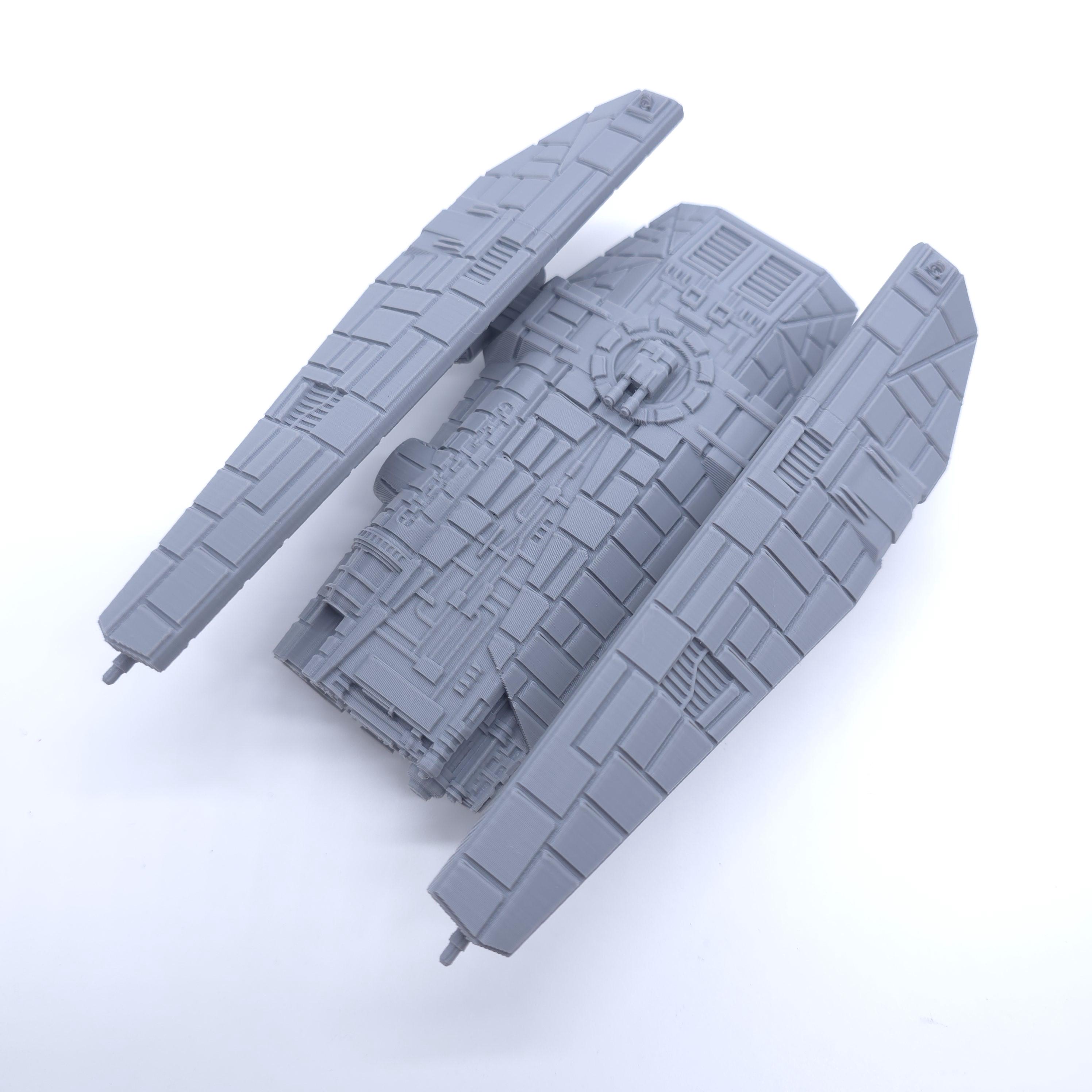 Fondor Haulcraft - 1", 3", 6" or 12" Model - Custom Spaceship Sci-fi ...