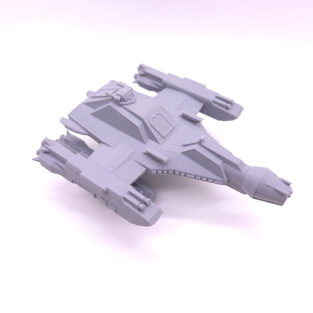 Galaxy Class Freighter - 1", 3", 6" or 12" Model - Spaceship Sci-fi ...