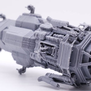 The Rocinante - 1", 3", 6" or 12" Model - Custom Kit Space Ship ...