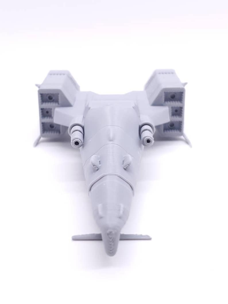 Oberth Class 1", 3", 6" or 12" Model - Custom Kit Robotech Space Ship ...