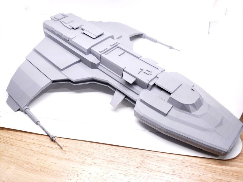 Marauder-class Corvette - 12" or 15" Custom Model Kit - Galactic ...