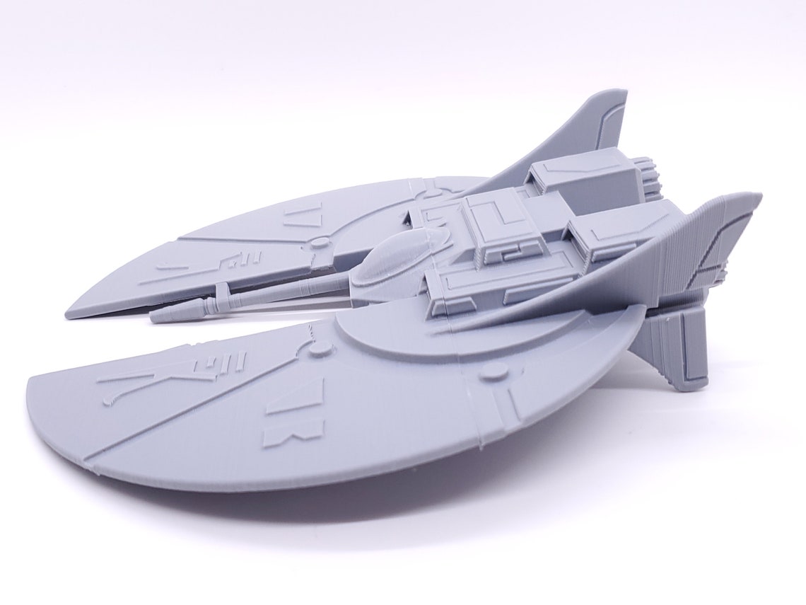 Dralthi Fighter Mk. I- 1", 3", 6" or 9" Model - Custom Wing Commander ...