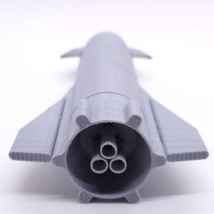 Starship Mk1 - 1", 3", 6" or 12" Model - Custom Kit Spacex Space Rocket ...