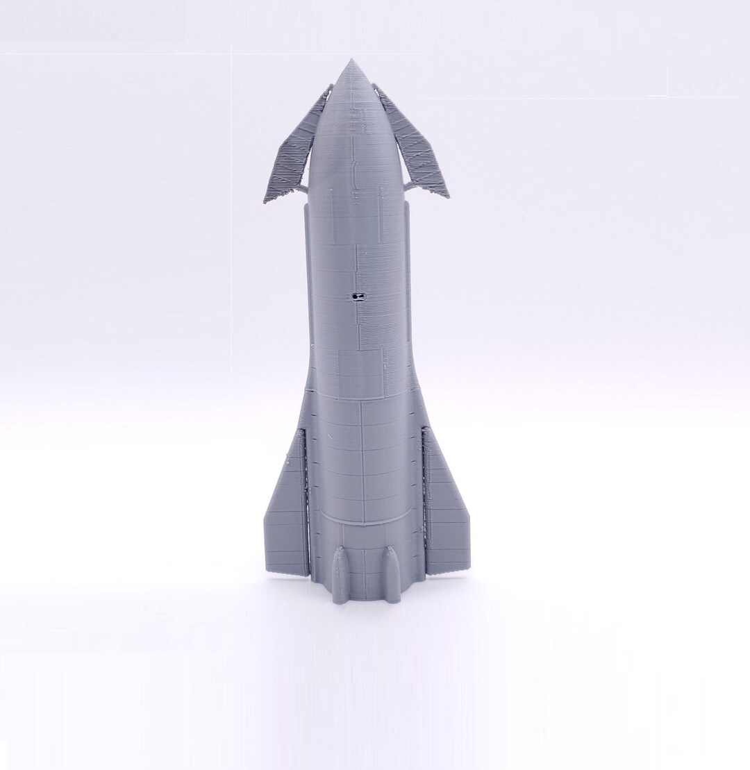 Starship Mk1 - 1", 3", 6" or 12" Model - Custom Kit Spacex Space Rocket ...
