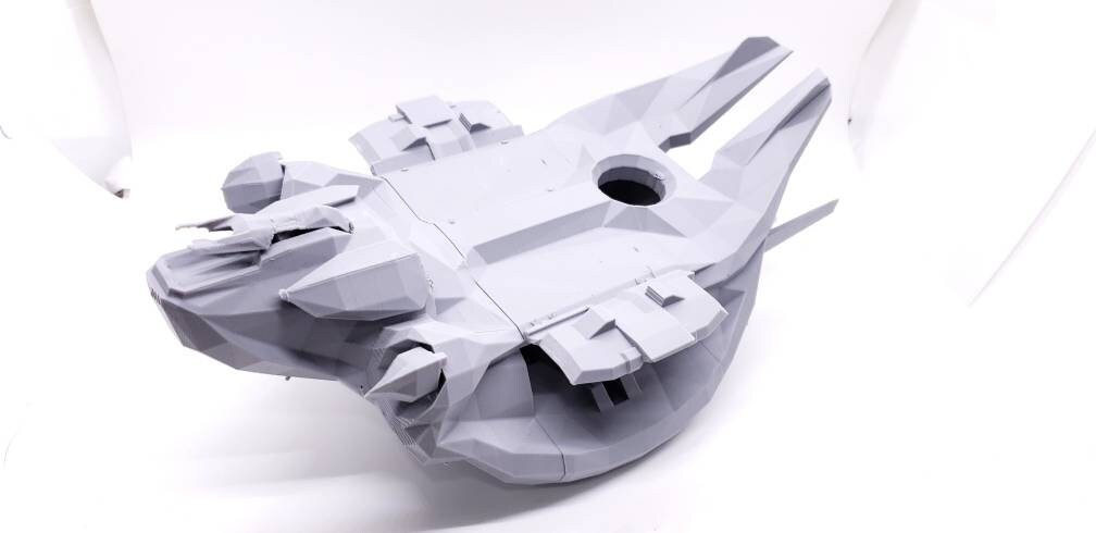 Phantom - 9" or 12" Model - Custom Spaceship Sci-fi Model Kit Space ...