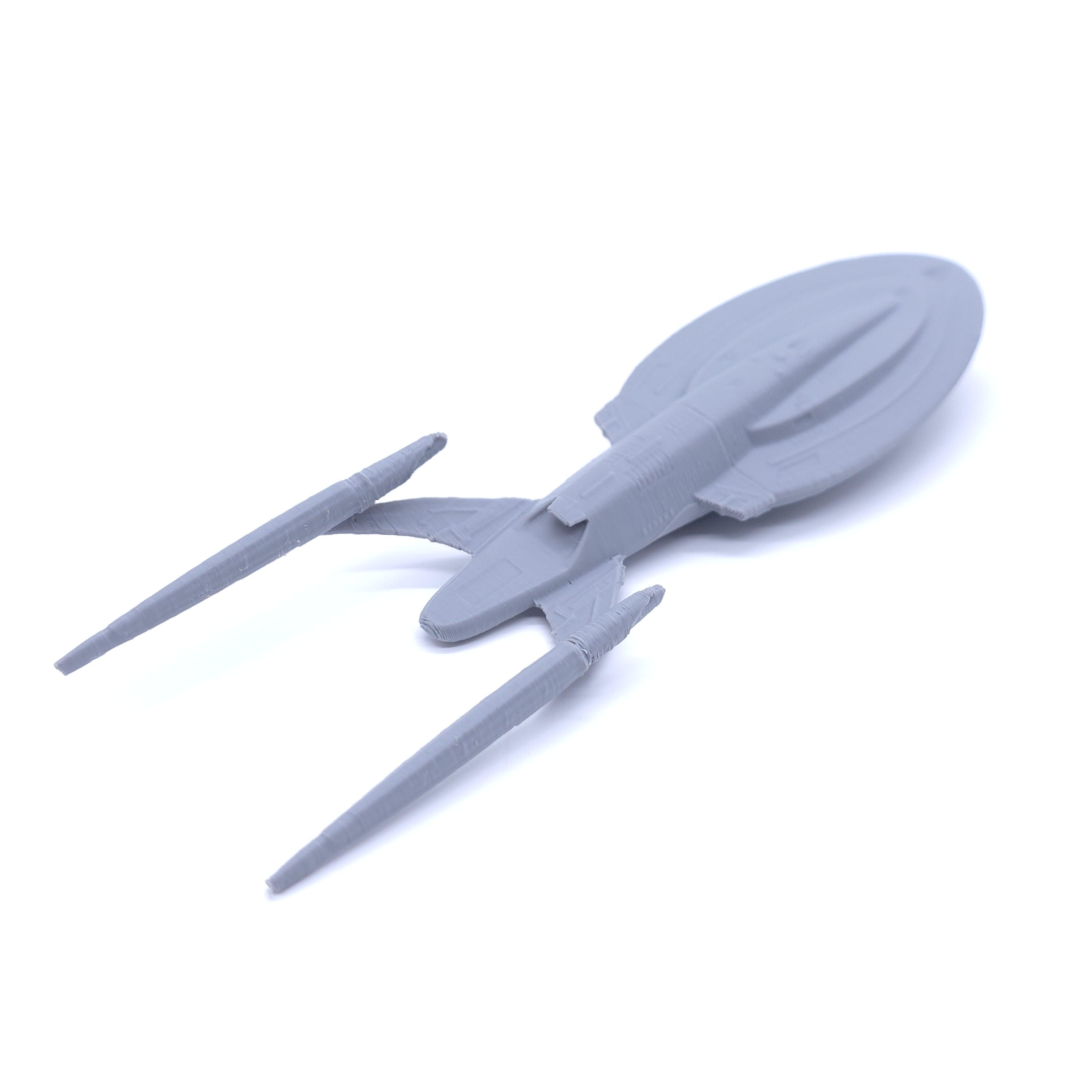 Vesta - 1", 3", 6" or 12" Model - Custom Spaceship Sci-fi Model Kit - Etsy