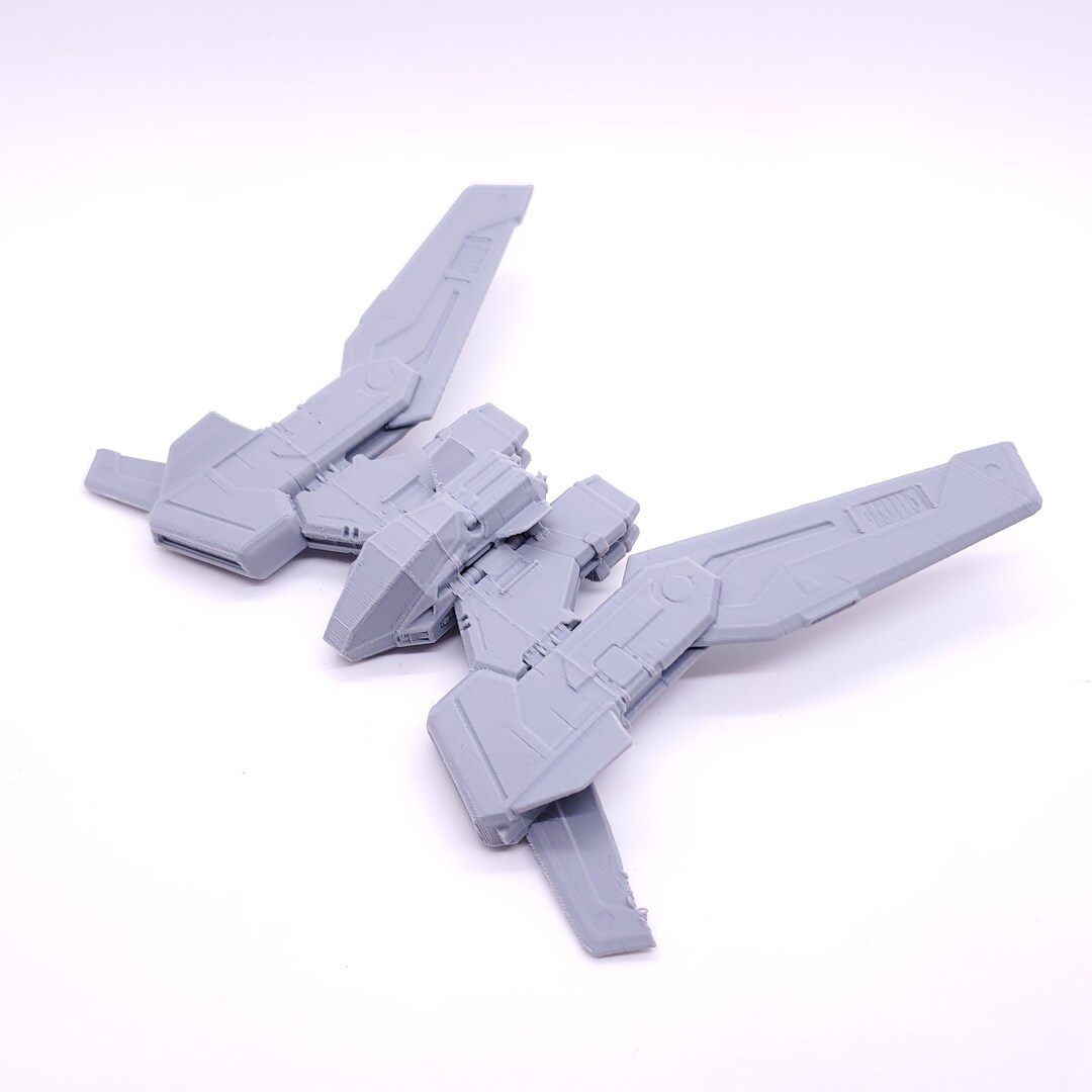Taipan Fighter - 1", 3" 6", 9" or 12" Model - Custom Spaceship Sci-fi ...