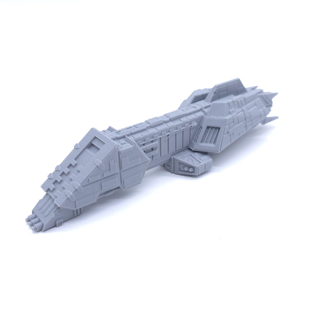Action IV Transport - 1", 3", 6" or 12" Model - Custom Spaceship Sci-fi ...