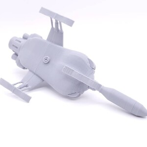 SHADO Interceptor - 1", 3", 6" or 12" Model - Custom Kit UFO Moonbase ...