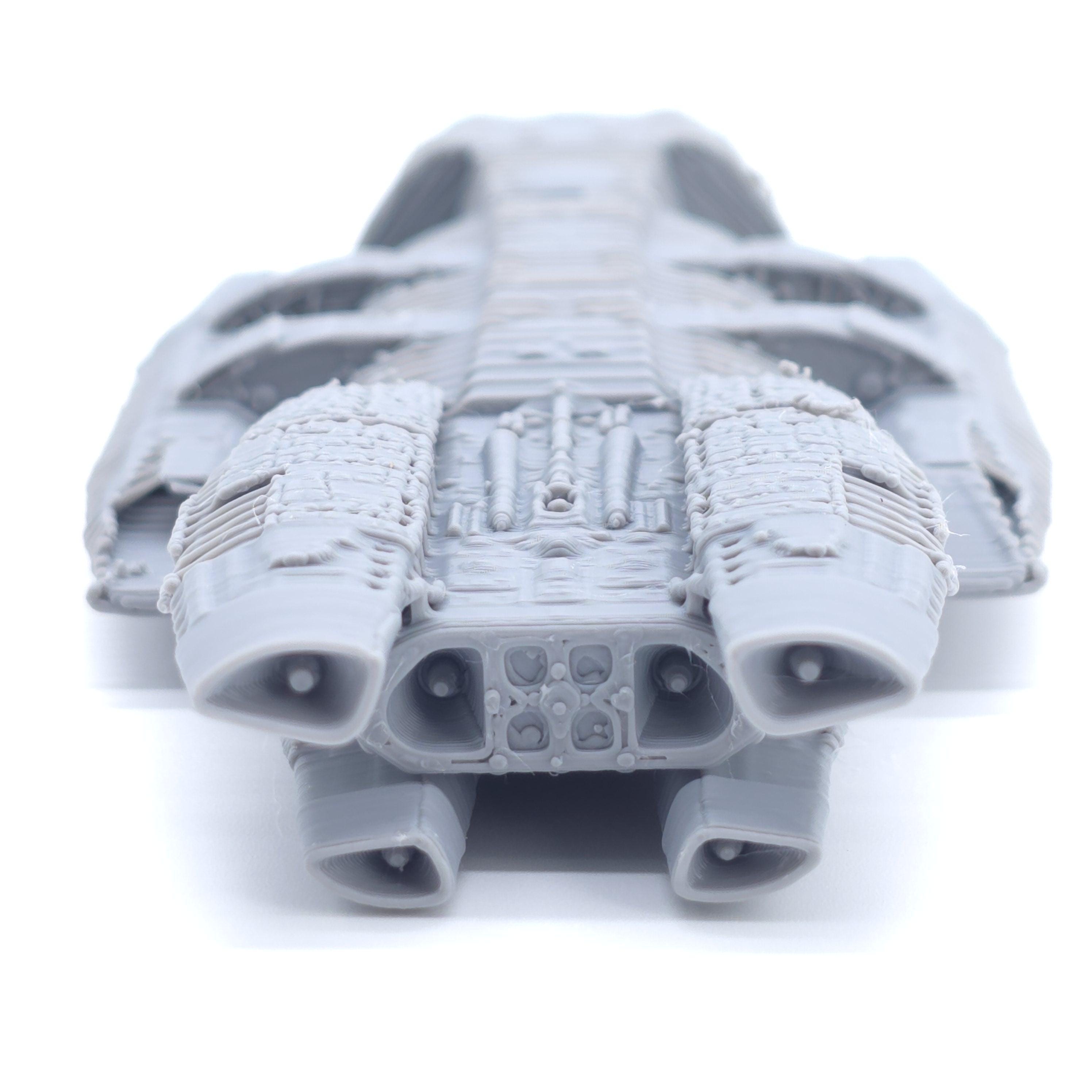 Jupiter - 1", 3", 6" or 12" Model - Custom Spaceship Sci-fi Model Kit ...