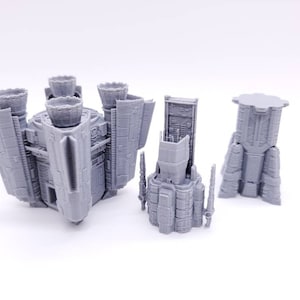 Donnager-class - 1", 3", 6" or 12" Model - Custom Kit Space Ship Fleet ...