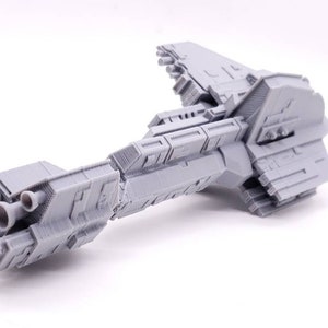 Starhawk-class Battleship - 1", 3", 6" or 9" Model Kit Custom ...