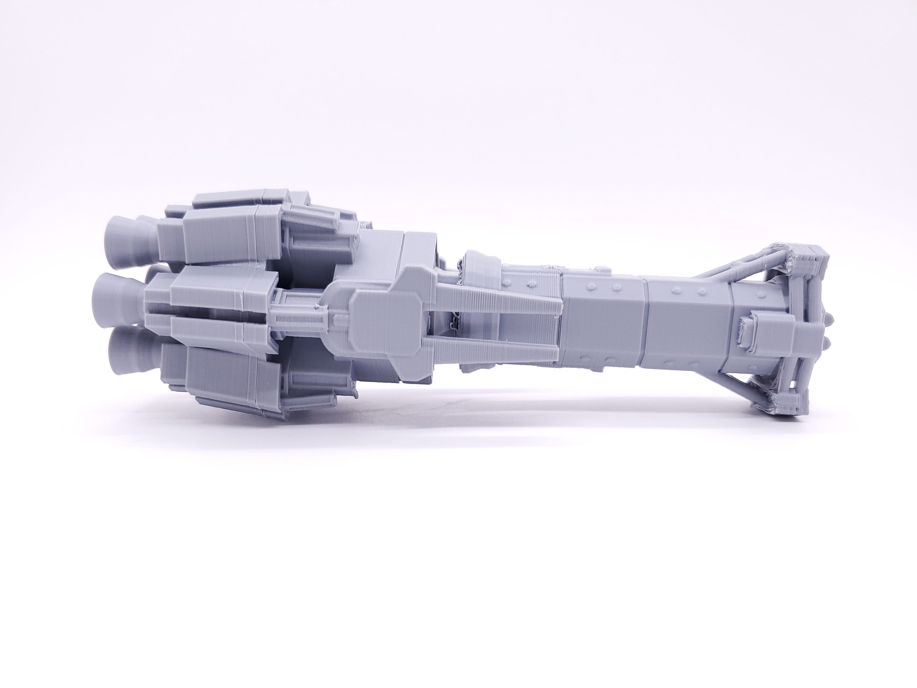 Truman-class - 1", 3", 6" or 12" Model - Custom Kit Space Ship ...