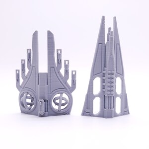 Cerberus Support Capital Ship - 1", 3", 6", 12" or 18" Model - Custom ...