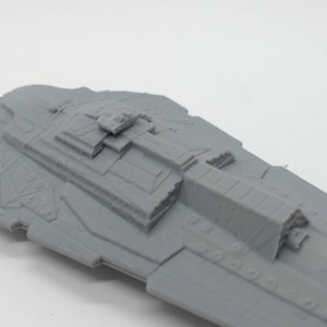 Bellator Class Custom Dreadnought Star Destroyer Ship - 7.5" Model ...