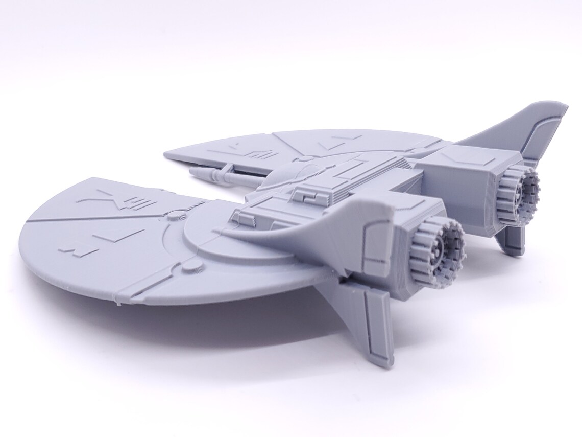 Dralthi Fighter Mk. I- 1", 3", 6" or 9" Model - Custom Wing Commander ...
