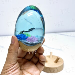 Diver Egg Sculpture, Ocean Desk Decoration, Ornaments for Room, Office ...