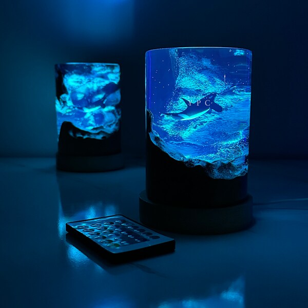 Resin Lamp Wood - Etsy