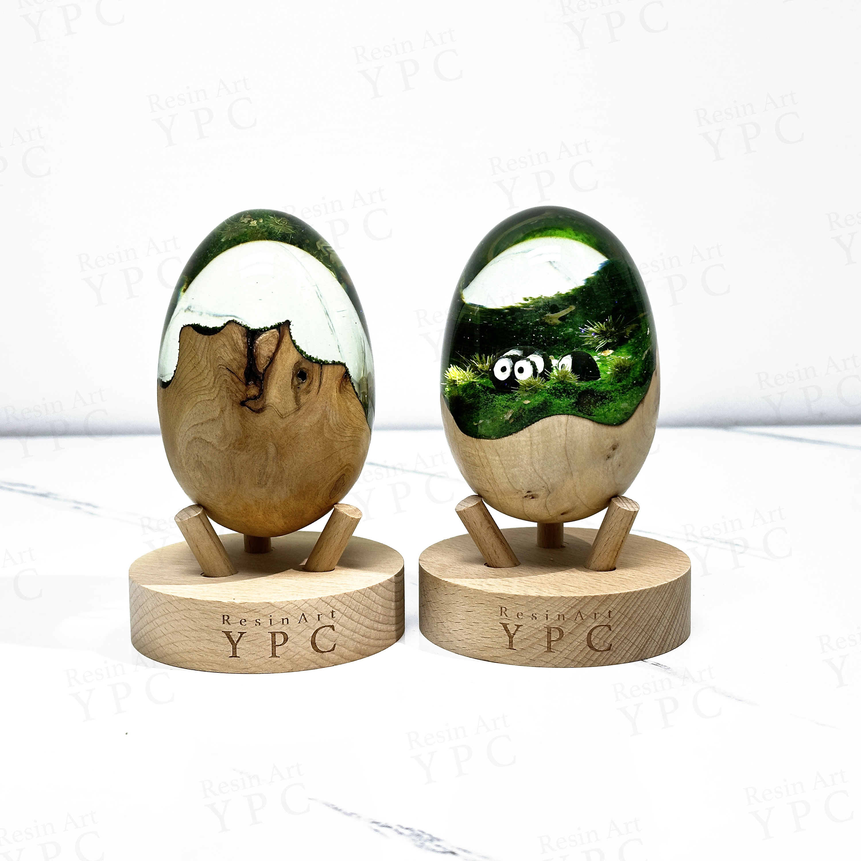 Soot Sprites Enchanted Resin Egg, Soot Gremlins Desk Decor, Desk ...
