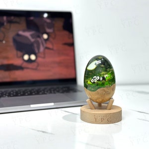 Soot Sprites Enchanted Resin Egg, Soot Gremlins Desk Decor, Desk ...