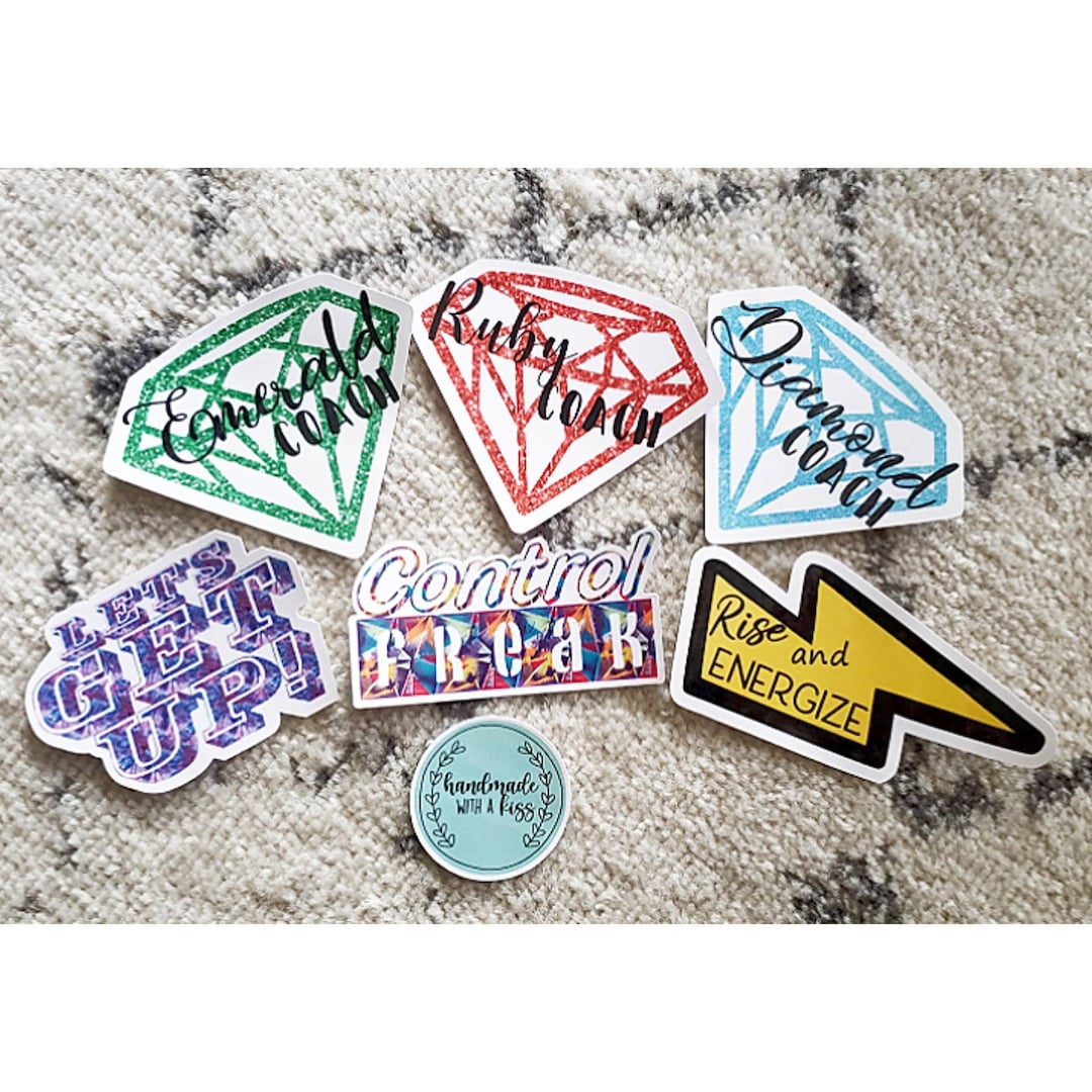 Beachbody Stickers - Diamond Coach, Emerald Coach, Ruby Coach, Control ...