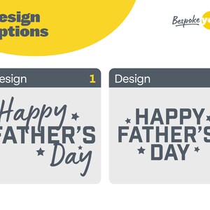 Happy Father's Day Sticker Vinyl Decal Label DIY Gift Hamper Best Dad ...