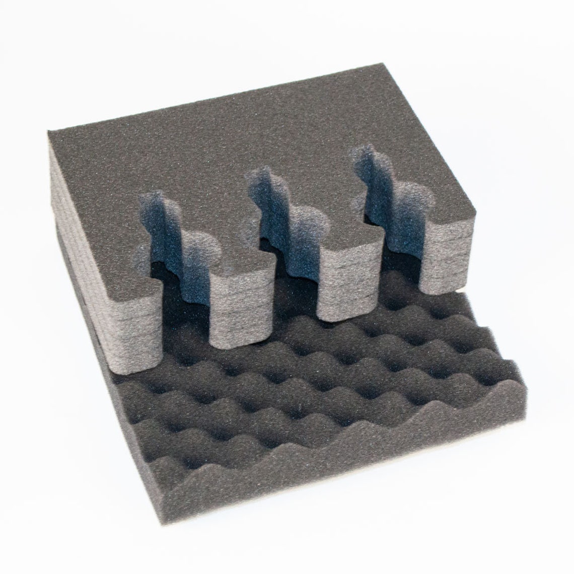 Kit Foam Gun Rack 3 Guns FGR3 Rifle Barrel Rest With Magnetic Neodymium ...