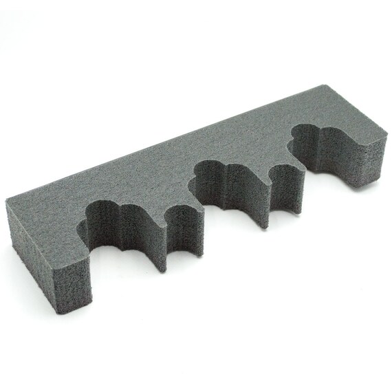 Three Foam Gun Rack Rifle Barrel Rest With Magnetic Strip - Etsy Canada