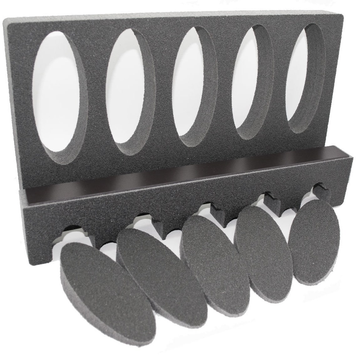 Kit Five Foam Gun Rack - Rifle Barrel Rest With Magnetic Strip - Gun ...