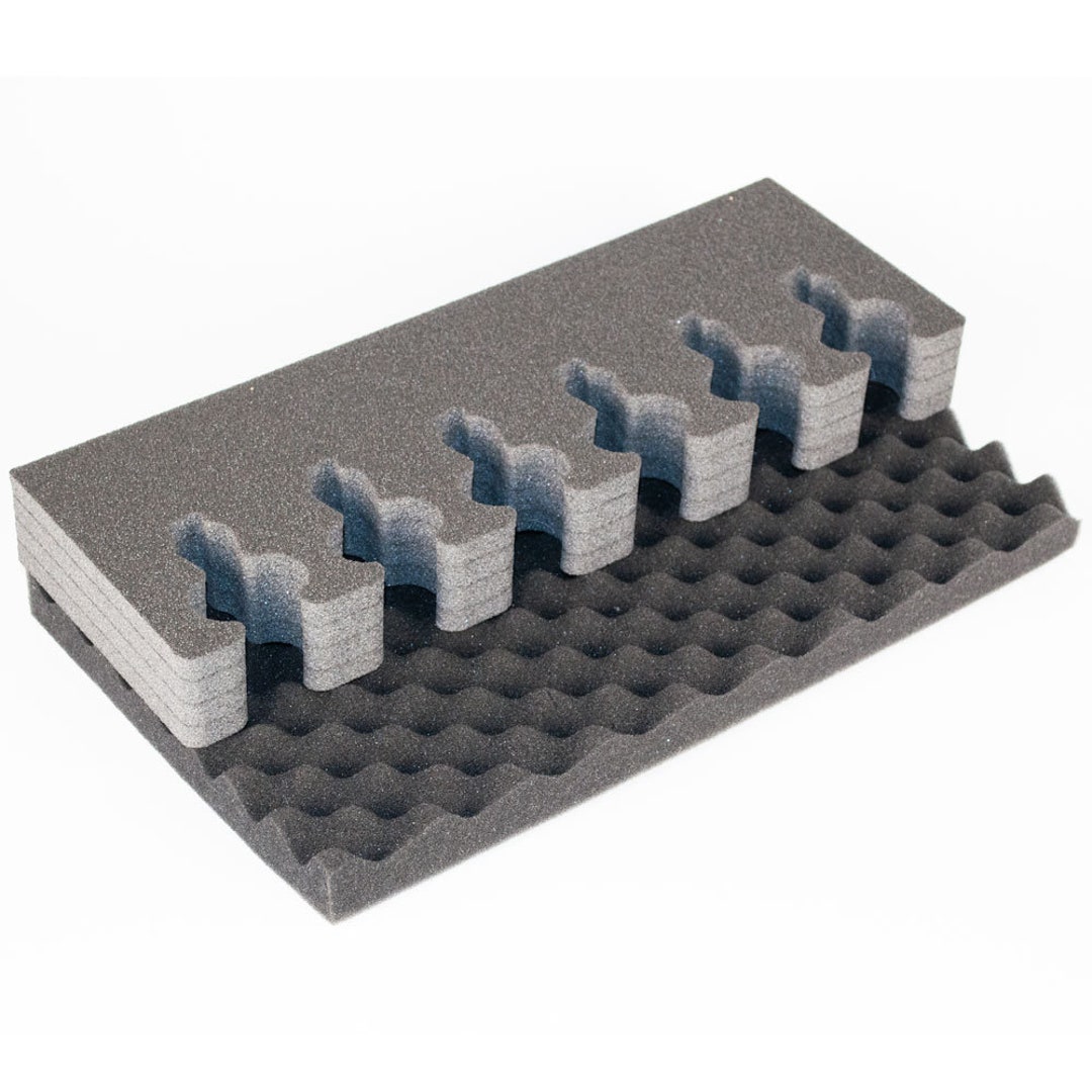 Kit Foam Gun Rack 6 Guns FGR6 - Rifle Barrel Rest With Magnetic ...