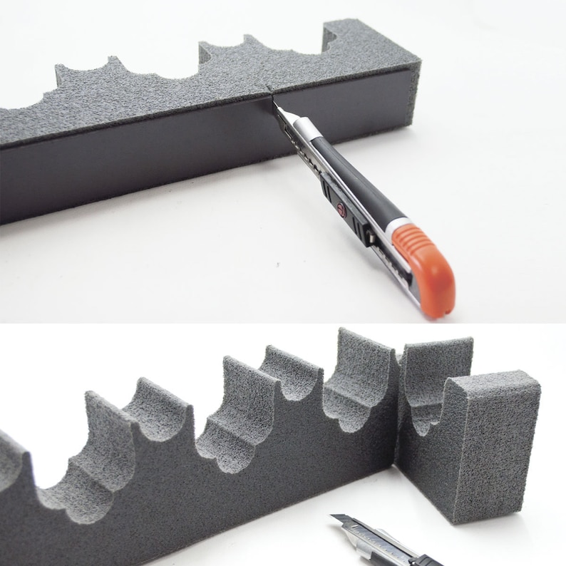 Five nine Foam Gun Rack Universal Rifle Barrel Rest With Magnetic Strip ...