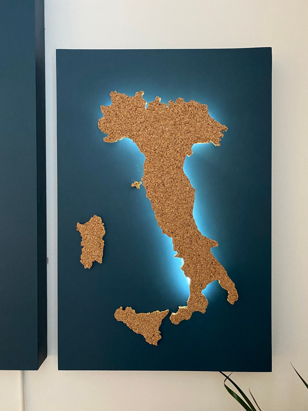 Bespoke Backlit Maps - Etsy
