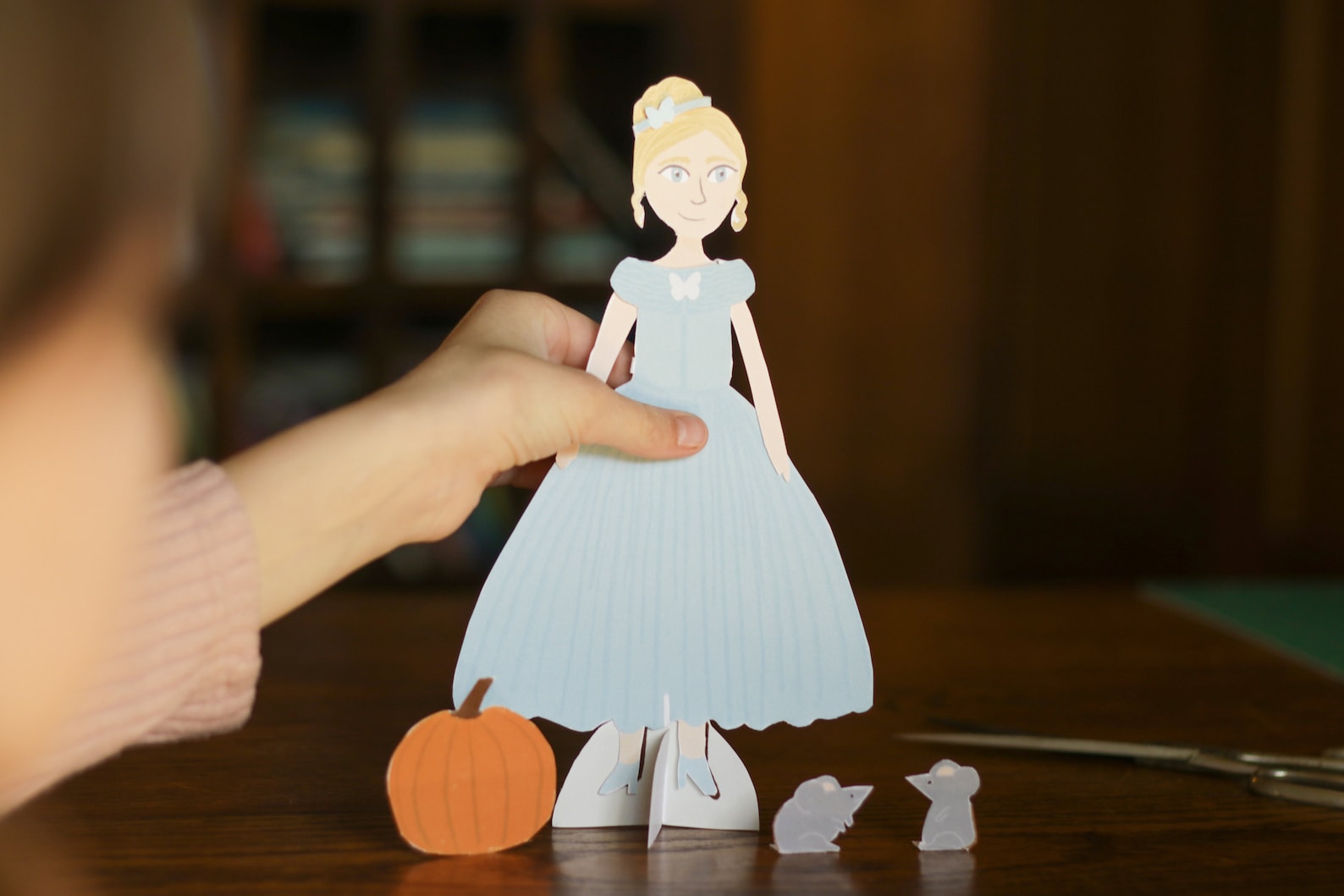 Cinderella Paper Doll Printable - Etsy Canada
