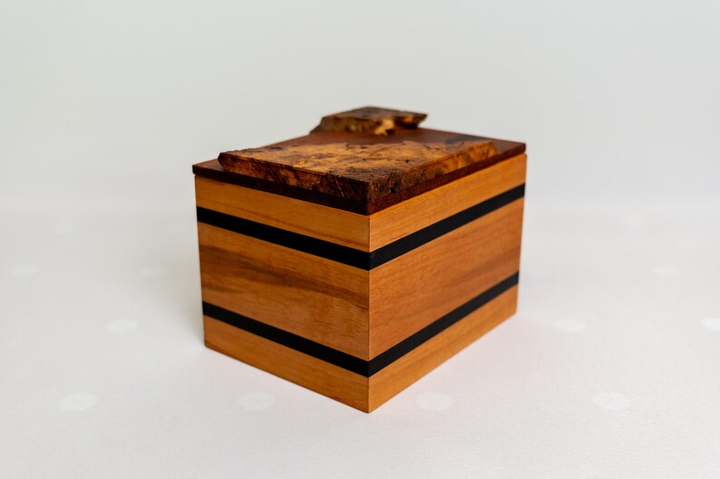 Small Wooden Handmade Trinket Box Jewellery Storage Box for Loved One ...