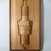 Carved Wooden Spark Plug Wall Art: Oak & Walnut Garage Decor - Etsy