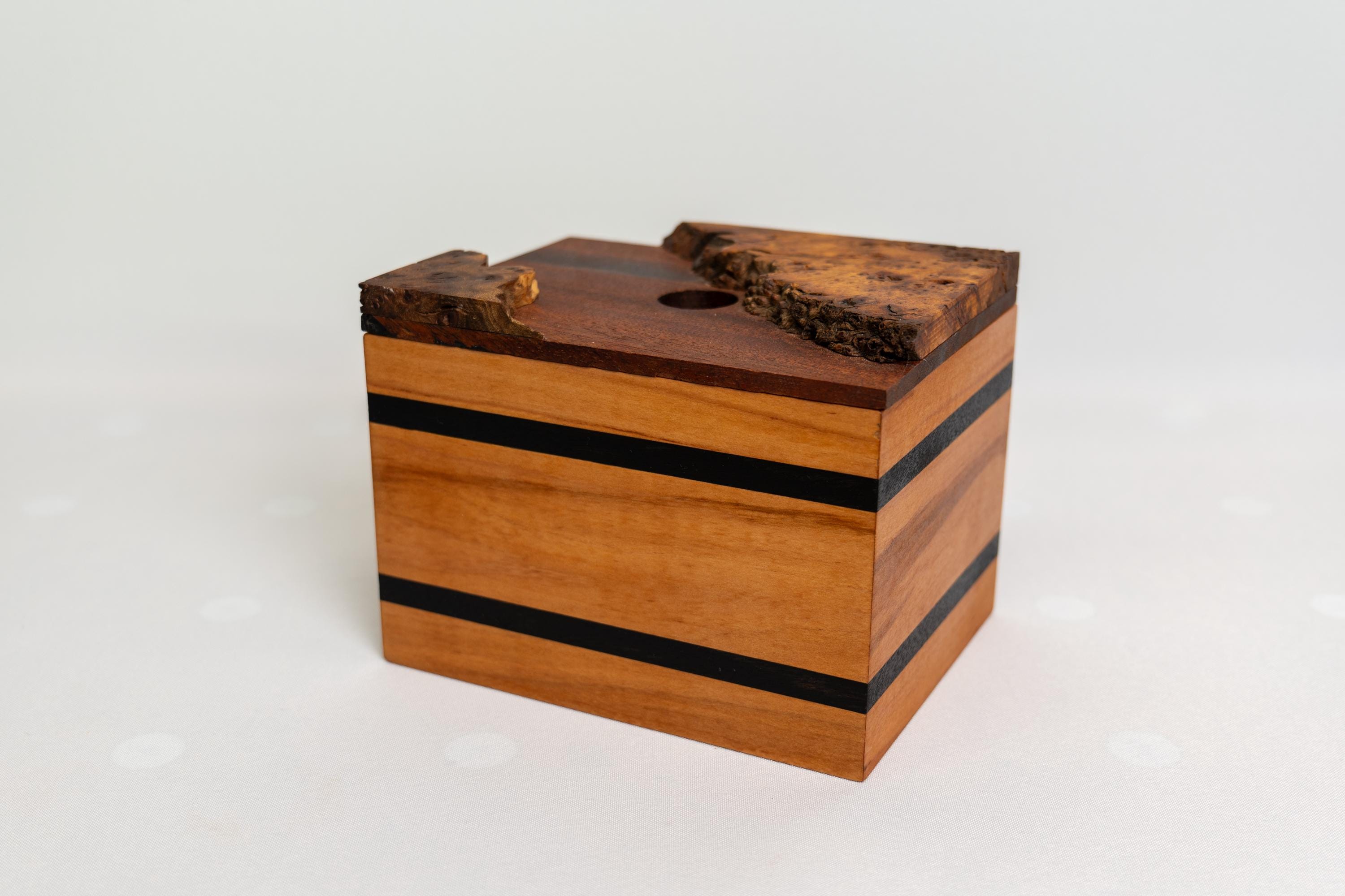 Small Wooden Handmade Trinket Box Jewellery Storage Box for Loved One ...