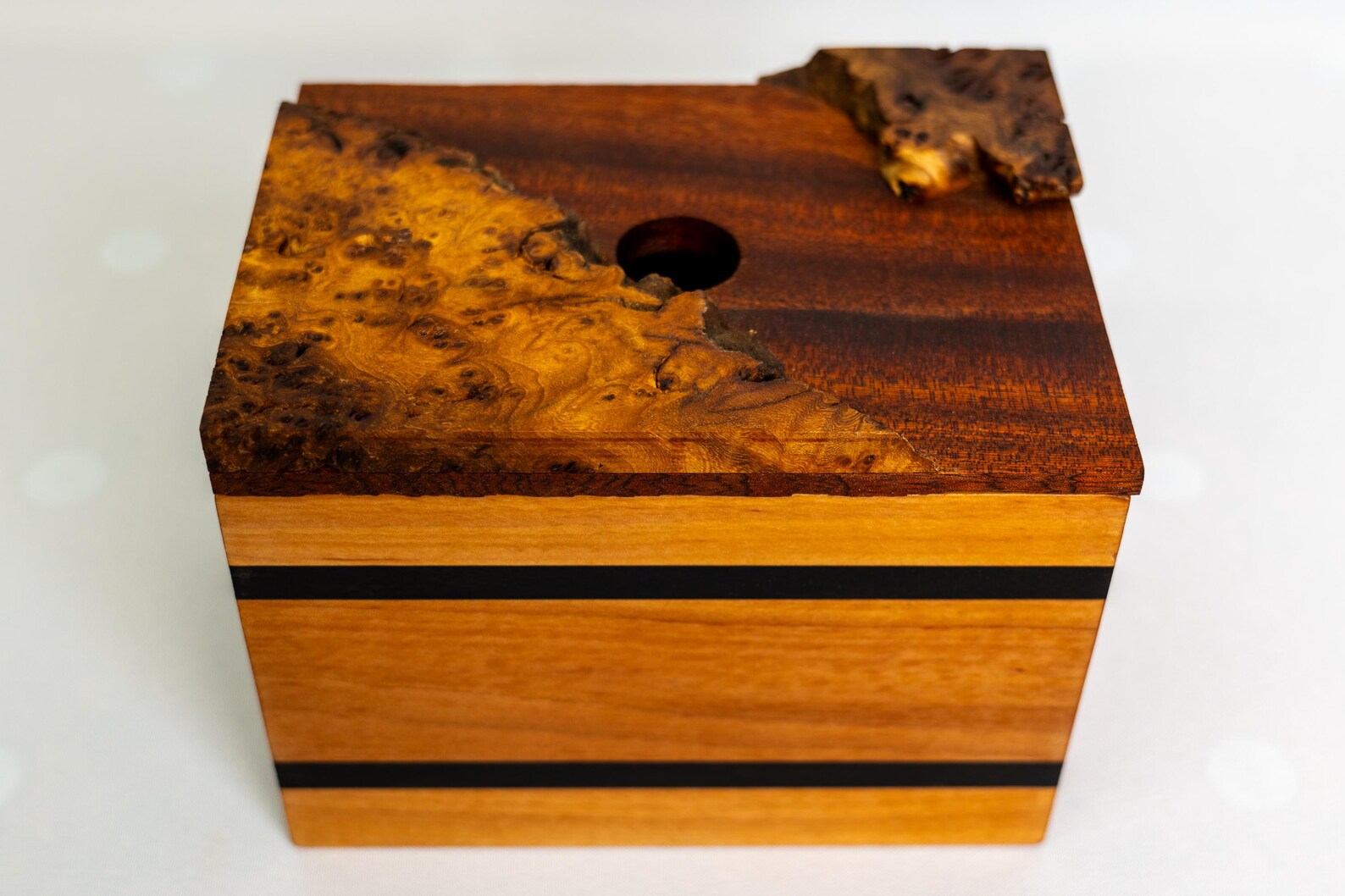 Small Wooden Handmade Trinket Box Jewellery Storage Box for Loved One ...