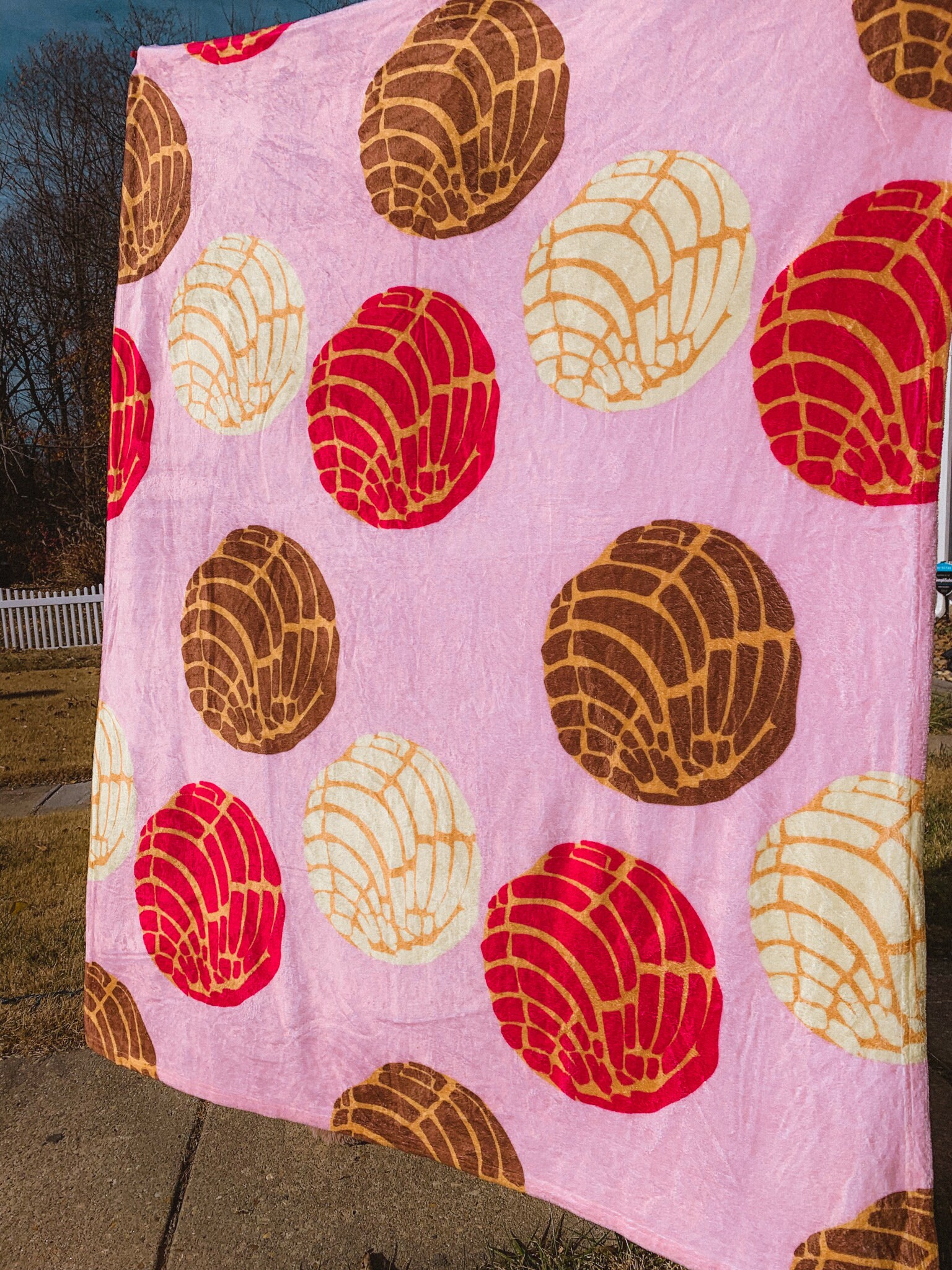 Concha Throw Blanket - Etsy