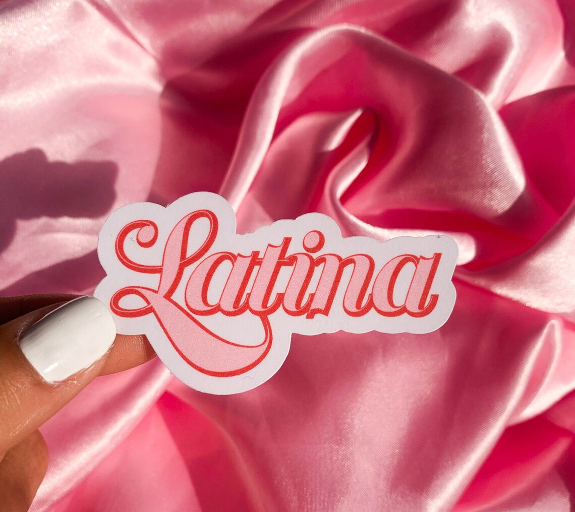 Latina Sticker | High-quality Scratch-resistant Stickers - Etsy