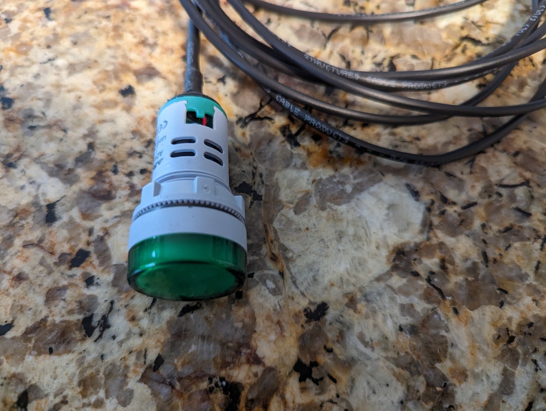 Indicator Light Alarm LED 24v Recess Mounted Stress Relief Fittings for ...