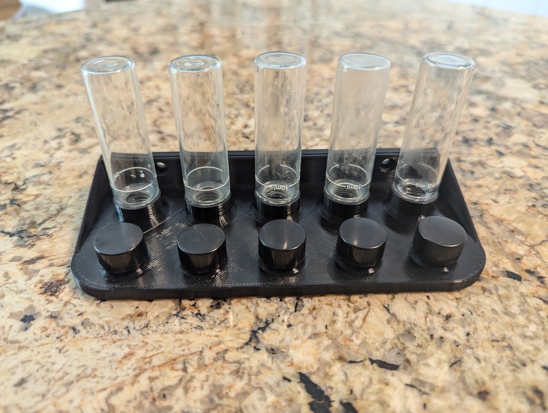 Hanna Checker Desk or Wall Mount Rack | Holds 5 Cuvettes | Reef Safe - Etsy