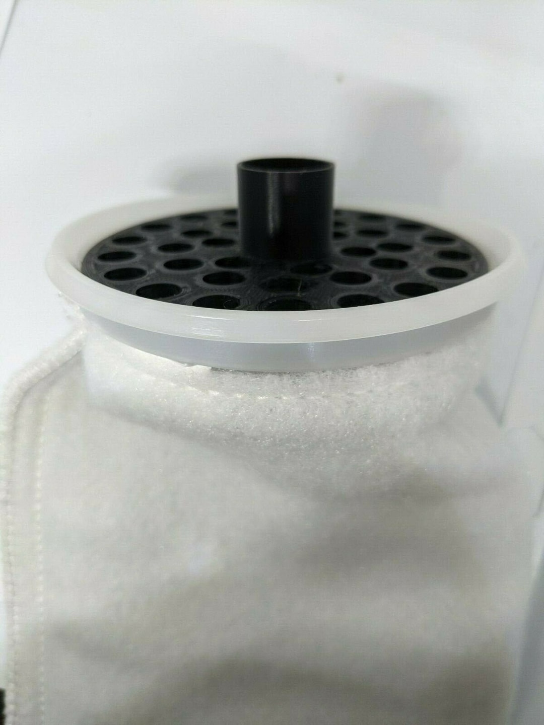 4" - 7" Filter Sock Silencer Printed W/ PETG Aquarium Refugium Sump ...