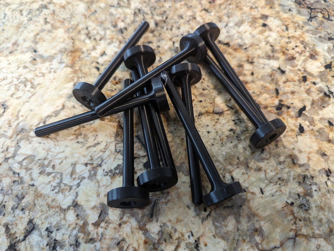 20x Long Stem Coral Frag Plugs | 3D Printed PETG | Reef Safe | Custom ...