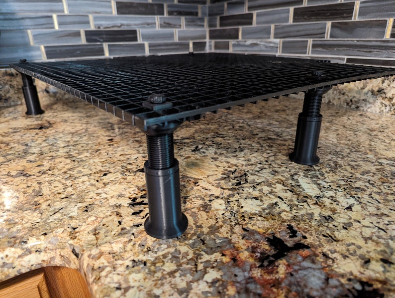 Adjustable Egg Crate Frag Rack Legs (set of 4) | Reef-safe 3D Printed ...