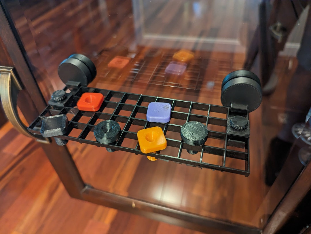 Magnetic Egg Crate Frag Rack Mounts With Frag Plugs | Set of 2 | Reef ...